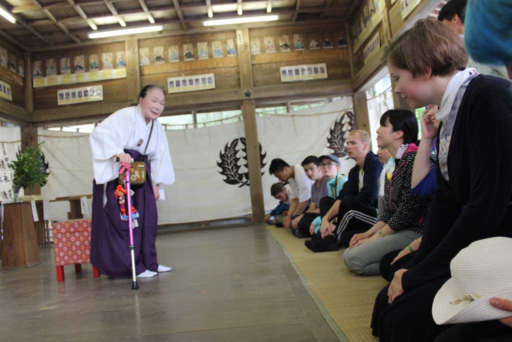 Bamboo cutting and mosquitoes in Omuta » World Campus International Blog